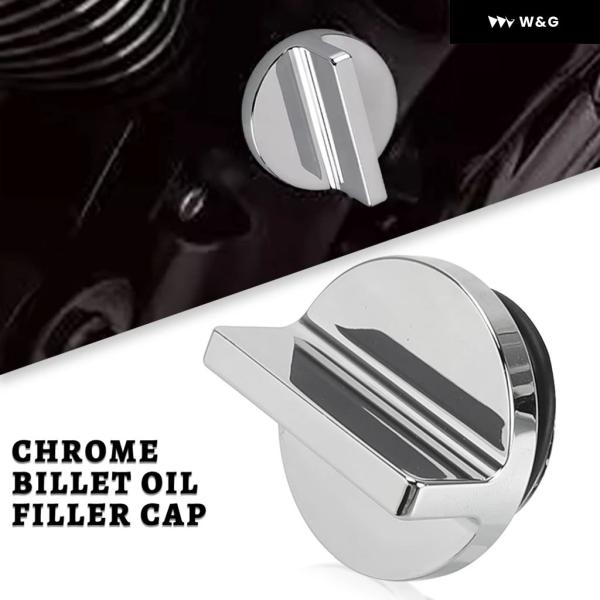 オートバイ バイク アクセサリー カワサキ W650 2000 2001 W800 カフェ ABS 2019-23 W 650 800 クローム ビレット オイル フィラー キャップHign-concerned Chemical:NoneM...