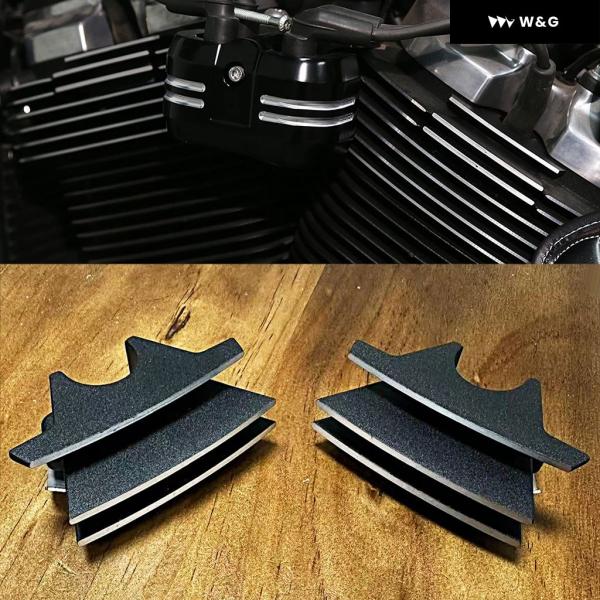 オートバイ バイク フィン付き スパークプラグ カバー ハーレー ツーリング M8 ソフテイル ファットボーイ ブレイクアウト ストリートボブ ローライダー 2018-2024Hign-concerned Chemical:NoneItem...