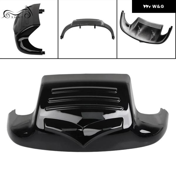 ブラックフロントフェンダーチップ トリム ハーレー エレクトラ グライド FLHTCU ロードキング FLHRC FLHR ヘリテージ ソフテイル クラシック FLSTC スペシャル FLSTNHign-concerned Chemical...