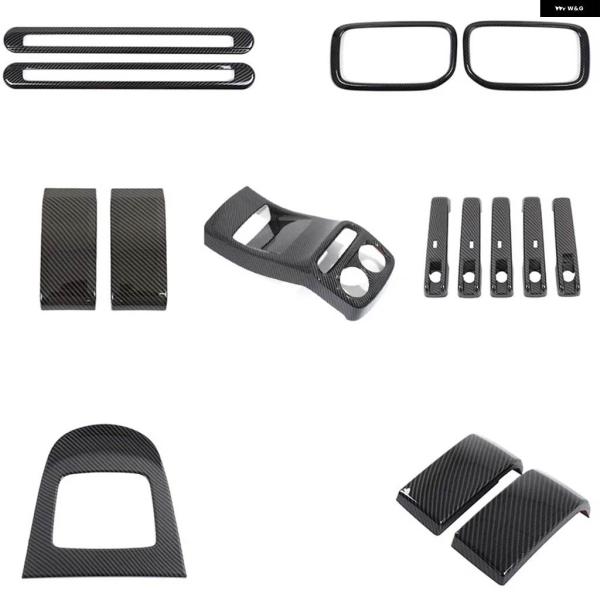 ABSカーボン メルセデス ベンツ G クラス W465 2025+車 ダッシュボード センター コンソール 装飾 カバー ステッカー 車内キット カスタム パーツ アクセサリーHign-concerned Chemical:NoneSti...