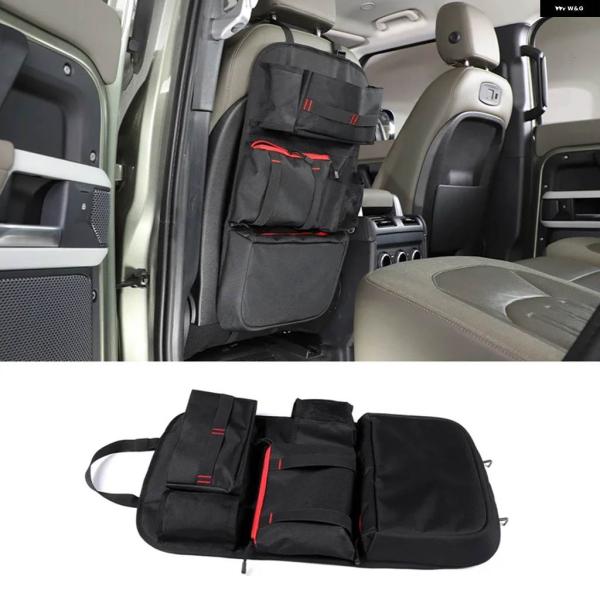 2020-2024 ランドローバー ディフェンダー シートバック 多機能 収納 ポケット 車内 収納 アクセサリー 布 1枚 カスタム パーツ アクセサリーHign-concerned Chemical:NoneType:Armrest B...