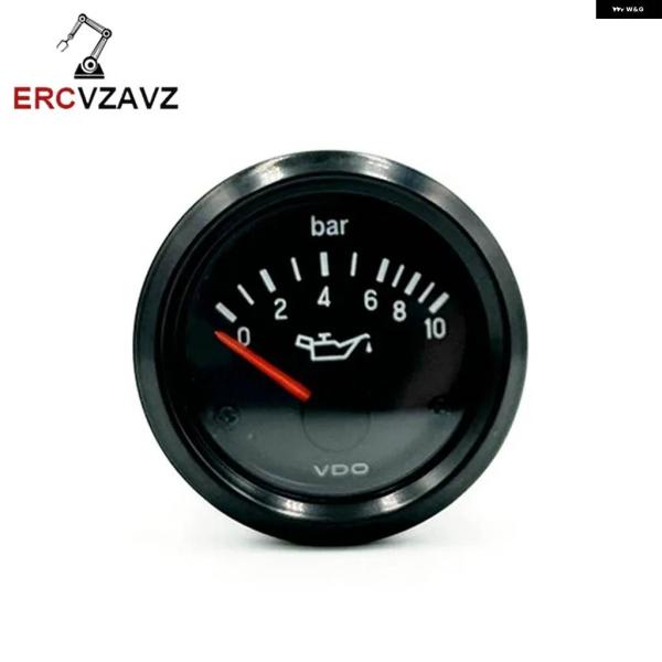 12V 24V 52MM VDO電気 油圧 計アイアン ケース 0-10 BAR VDO建設 トラック カスタム パーツ アクセサリーHign-concerned Chemical:NoneOrigin:Mainland ChinaOEM ...