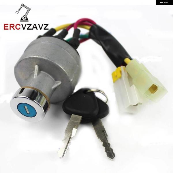 VOE 14526158 VOE14826158 VOE14529152 イグニッション スイッチ キー2個 ボルボ EC140 EC160 EC210 EC240 EC290 EC330 EC460 掘削機 カスタム パーツ アクセサリー...