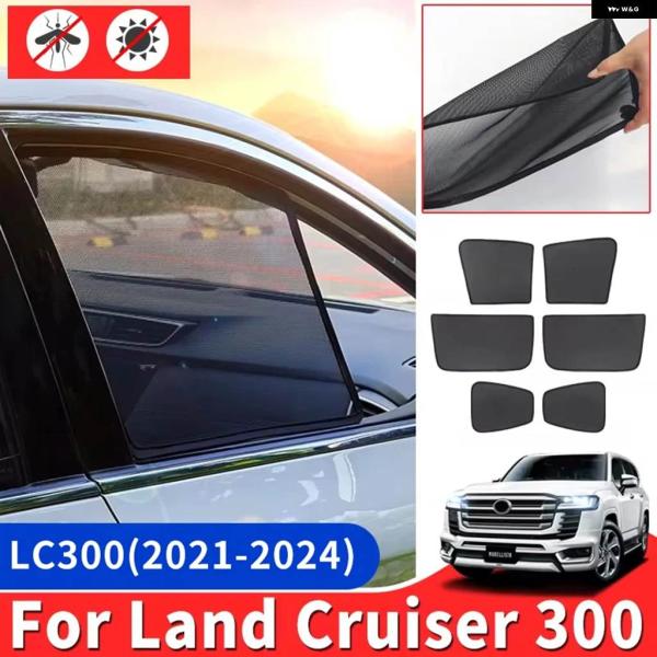 トヨタ ランドクルーザー 300 LC300 2021 2022 2024 LC300 チューニング 内装 装飾 アクセサリー ウィンドウスクリーン ウィンドウベントバイザー カスタム パーツ アクセサリーThickness:Standar...