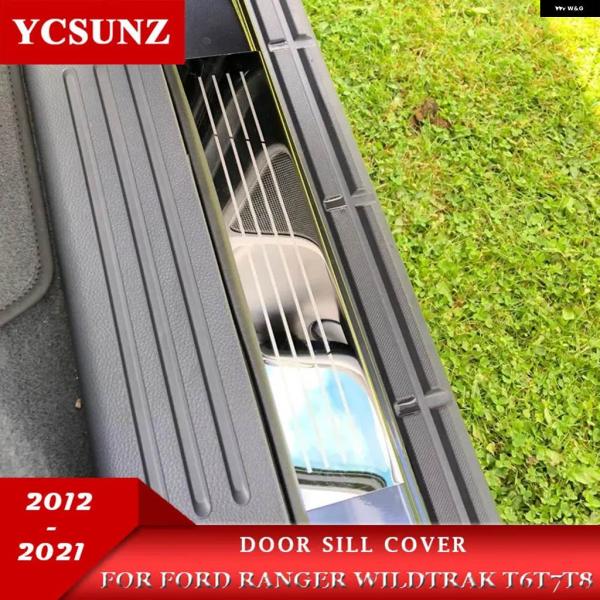 SS ドアシル スレッショルド フォード レンジャー ワイルド トラック T6 T7 T8 2012-21 カーアクセサリー カスタム パーツ アクセサリーHigh-concerned chemical:NonePlacement on V...