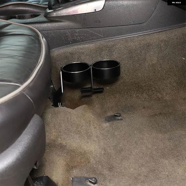 アルミ 合金 製ブラック2005-2009年式ハマーH3カー スタイリング COPILOTウォーターカップ ホルダー ステッカー 車内カスタムアクセサリー カスタム パーツ アクセサリーHigh-concerned chemical:Non...