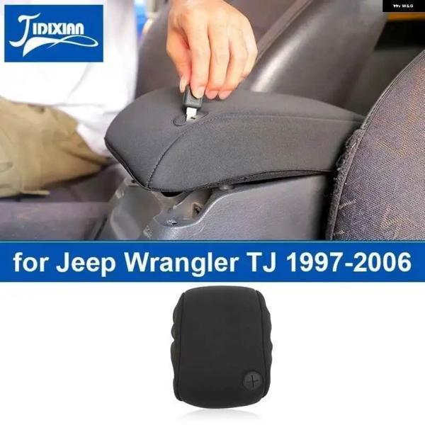 JIDIXIAN ジープ ラングラー TJ 1997-06 カーセンター コンソール アームレスト ボックス カバー パッド カスタム パーツ アクセサリーHigh-concerned chemical:NoneItem Weight:68...