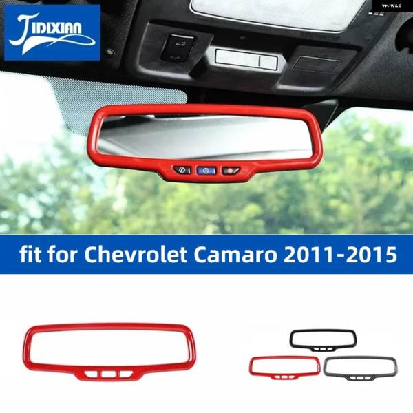 JIDIXIAN 車内バックミラー 装飾 フレーム カバー シボレー カマロ 2010-15 アクセサリー カスタム パーツ アクセサリーHigh-concerned chemical:NoneItem Weight:0kgItem Hei...