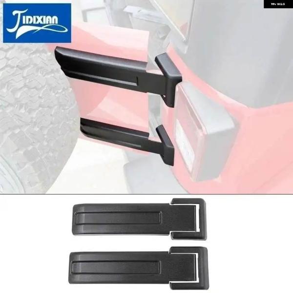 JIDIXIAN ABS 車 外装 リアスペアタイヤ テールゲート ドアヒンジ 交換カバー アクセサリー ジープ ラングラー JK 2007-2017 カスタム パーツ アクセサリーHigh-concerned chemical:NoneM...