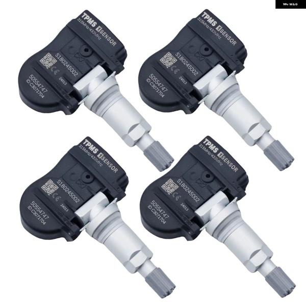 TPMS マセラティ ギブリ M156D 2018-2023 レヴァンテ M161 MC20 クアトロポルテ アルファ ロメオ ジュリア ステルヴィオ タイヤ エア圧 センサー 433MHZ カスタム パーツ アクセサリーHigh-conc...