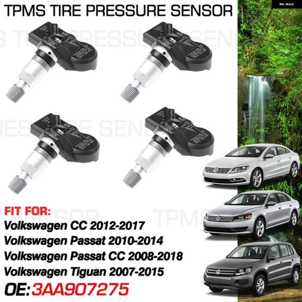 3AA907275 VW ティグアン 5N 2007-2015 ティグアン フォルクスワーゲン パサート CC 2009-2017 VW パサート B7 2010-2014 433MHZ タイヤ エア圧 モニター カスタム パーツ アクセサ...