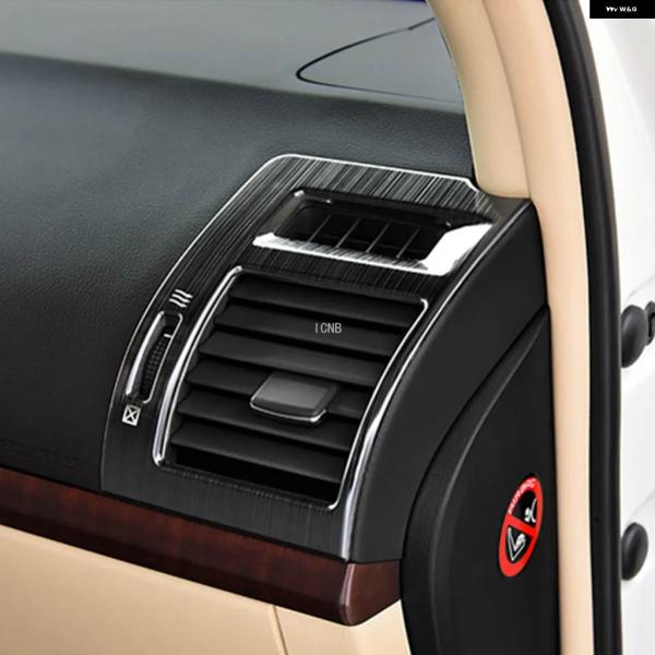 トヨタ ランドクルーザー プラド 150 J15 2010-16-2018 2019 2020 ステンレス エアコン アウトレット カスタム パーツ アクセサリーItem Width:0inchItem Length:0inchExtern...