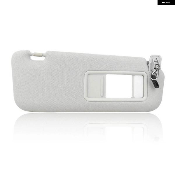 サンバイザー 右 助手席側 フロント ブラインド カバーシェード ミラー 付き ライトグレー サンバイザー マツダ CX-9 CX9 2010-15 カスタム パーツ アクセサリーHigh-concerned chemical:NonePl...