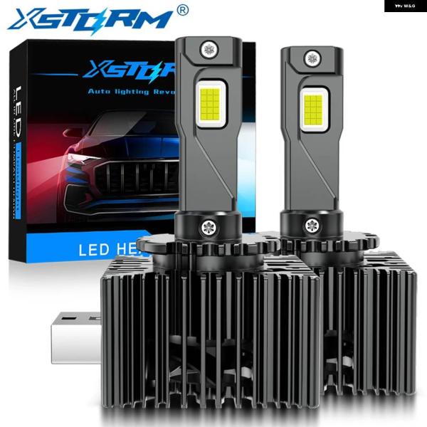 D1S LED D2S D3S D4S D5S D8S HID D1R D2R D3R D4R D5R D8R ヘッドライト バルブ カーターボ LED CSP ランプ CANバス 35W 55W 6500K ホワイト カスタム パーツ ア...