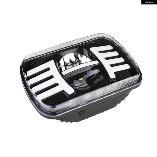 5X7 スクエア LED カー ヘッドライト 7X6 ヘッドランプ DRL ウィンカー付き ジープ ラングラー YJ チェロキー XJ H6014 / H6052 / H6054 / 6054 カスタム パーツ アクセサリーVoltage:...