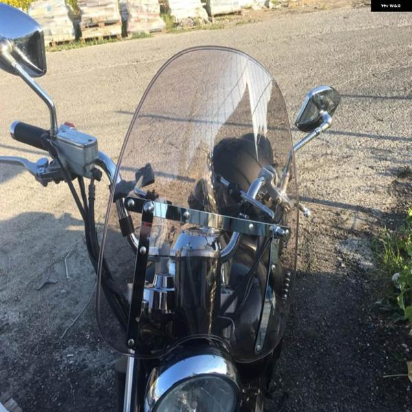 7/8インチ 1インチ ハンドルバー ウインドシールド 1982 - 2016 ホンダ レブル 250 CM250 CMX250 125 CM125 CM CMX オートバイ ウインドスクリーン カスタム パーツ アクセサリーItem We...