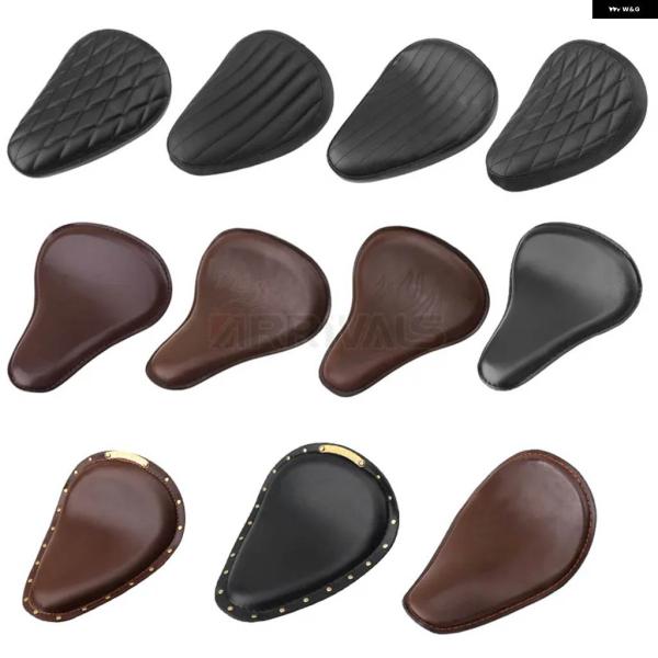 オートバイ ブラックブラウンドライバーソロシート スプリング ブラケット マウント キット ハーレー ホンダ ヤマハ カワサキ チョッパー カスタム パーツ アクセサリーHigh-concerned chemical:NoneSpecial...