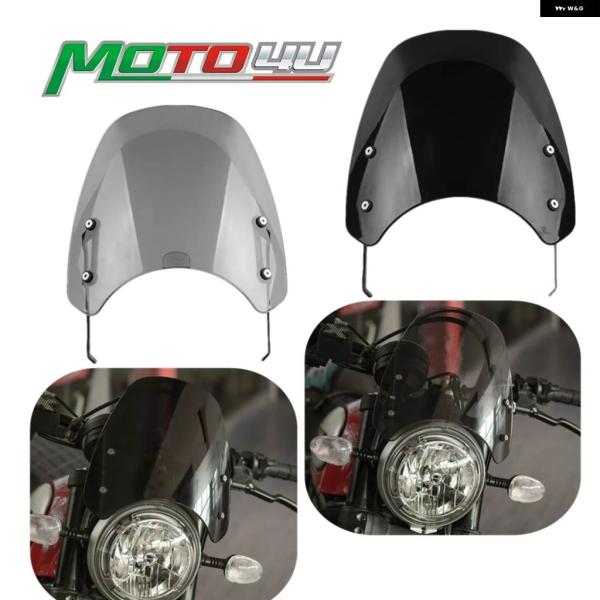 ドゥカティ スクランブラー 800 2015-2018 オートバイ PANTALLA PROTECTORA DE PARABRISAS CON SOPORTE DE MONTAJE PARA SCRAMBLER800 カスタム パーツ アク...
