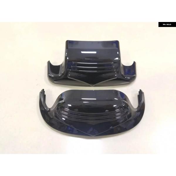 バイク フロント+リアフェンダーチップ トリム ハーレー ヘリテージ ソフテイル クラシック FLSTC FLSTN ロードキング エレクトラ グライド グロスブラック カスタム パーツ アクセサリーHigh-concerned chemi...