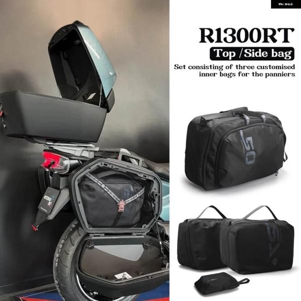 バイク アクセサリー サイドラゲッジバッグ BMW R 1300 RT ブラック トップケース ネクストインナーバッグ R1300RT R 1300RT R1300 RT 2025 カスタム パーツ アクセサリーHigh-concerned...