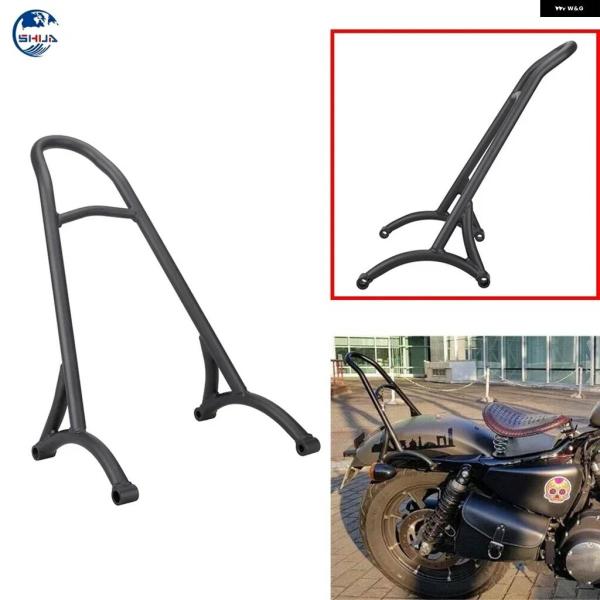 バーリーショート シーシーバー バックレスト ハーレー スポーツスター アイアン 1200 883 XL ハードキャンディ XL883N フォーティーエイト XL1200X セブンティーツー カスタム パーツ アクセサリーHigh-conc...