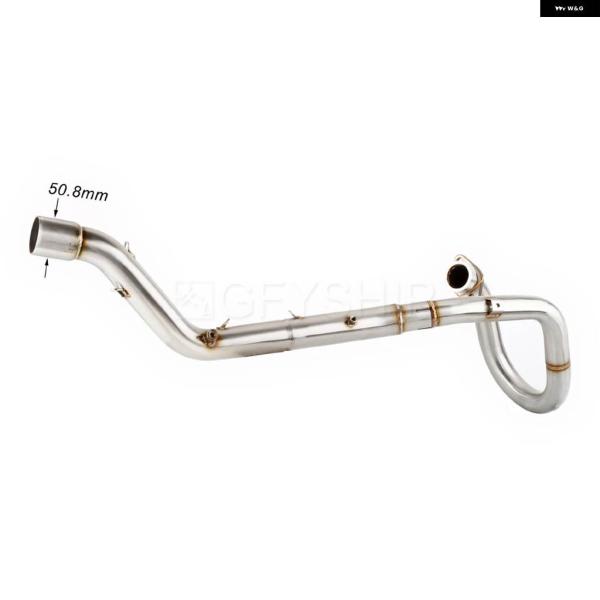 スズキ DRZ 400 2000〜2024 DRZ400 S/SM DR-Z 400 DRZ400S DRZ400SM エスケープ バイク エキゾースト ヘッダーリンク パイプ 51MM スリップオン カスタム パーツ アクセサリーHigh...