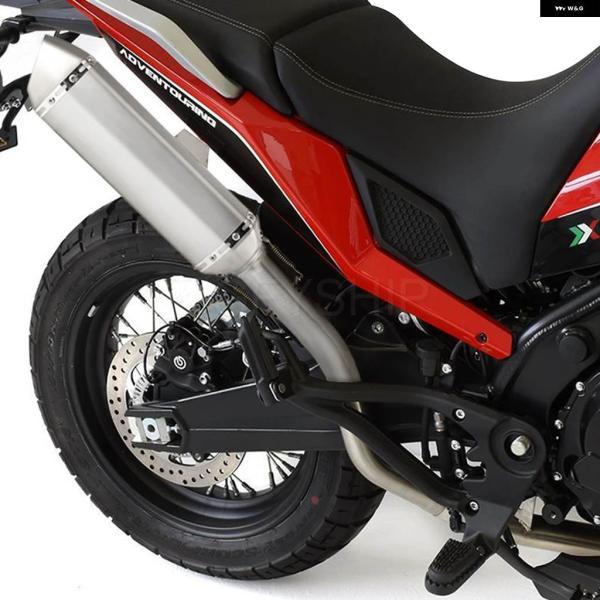 MOTO MORINI XCAPE X CAPE 2021-2023 X CAPE 649 X-CAPE 650 650X ESCAPE スリップオン オートバイ ハイポジションエキゾーストマフラー パイプ カスタム パーツ アクセサリーM...