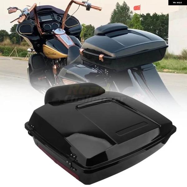 バイク 塗装済みレイザーパック トランク パッド 付き ハーレー ツアーパック ストリート エレクトラ グライド 1997-2013 カスタム パーツ アクセサリーProtective parts:OtherHigh-concerned c...