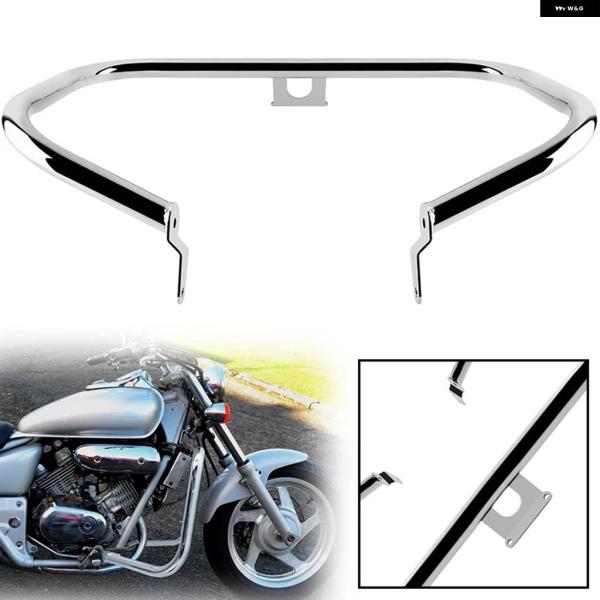 ホンダ MAGNA250 VF250 VF 250 DRAGON DOG 250 1994-2007 オートバイ クロームフロント エンジン ガード クラッシュ バー アクセサリー カスタム パーツ アクセサリーHigh-concerned...