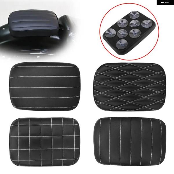 オートバイ 汎用 8吸盤パッセンジャー クッション ピリオンシート カバー ブラック ハーレー クルーザー チョッパー ほとんどに対応 カスタム パーツ アクセサリーHigh-concerned chemical:NoneBrand Nam...