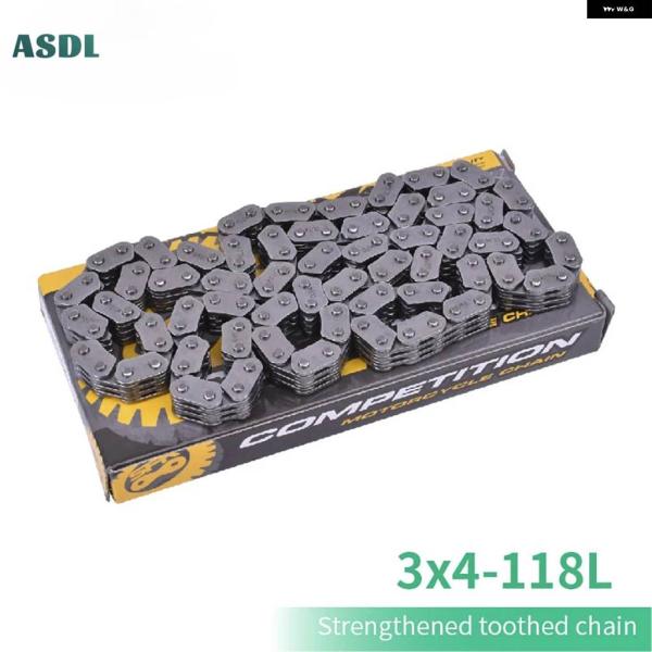 3X4 118リンク カムタイミング チェーン ホンダ VT750 XR600R XR600 XR650L XR650 XLV600 XL600 XL600V トランスアルプ XL XLV XR 600 650 3 4 カスタム パーツ ア...