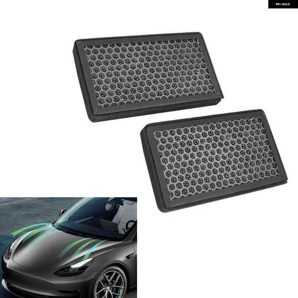 車用活性炭カービンエア フィルター テスラ モデル3 モデルY 2016-2022 HEPAエア フィルター コンディショナー交換キット カスタム パーツ アクセサリーHigh-concerned chemical:NoneOrigin:M...