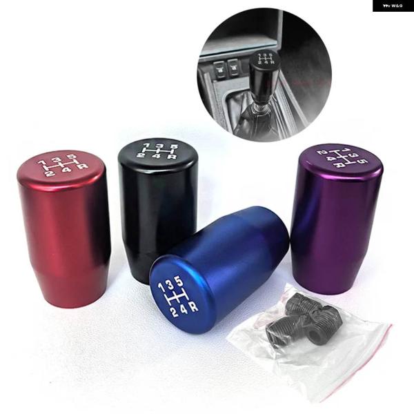 7CM アルミ 合金 汎用 5速車用オート ギア シフト ノブ マニュアル トランス ミッション オートマチックギアレベル 汎用 カスタム パーツ アクセサリーHigh-concerned chemical:NoneSpecial Feat...