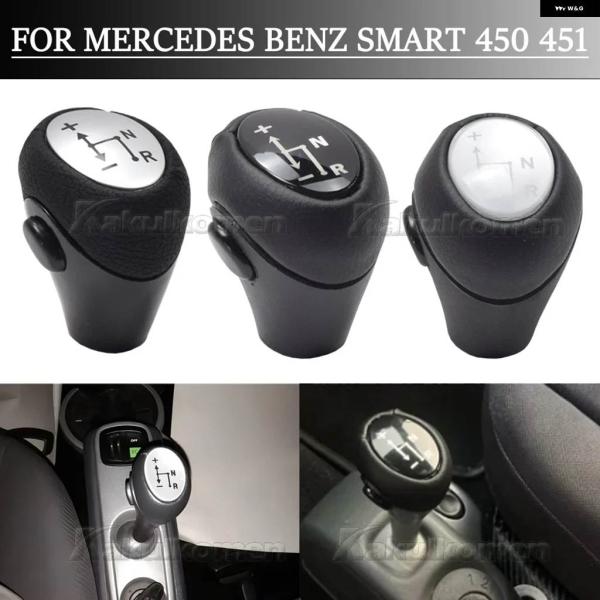 オートマチックトランス ミッション ギア シフト ノブ SMART FORTWO 450/451 1998-2014 SMART FORTWO ROADSTER 452 2003-2006 アクセサリー カスタム パーツ アクセサリーHig...
