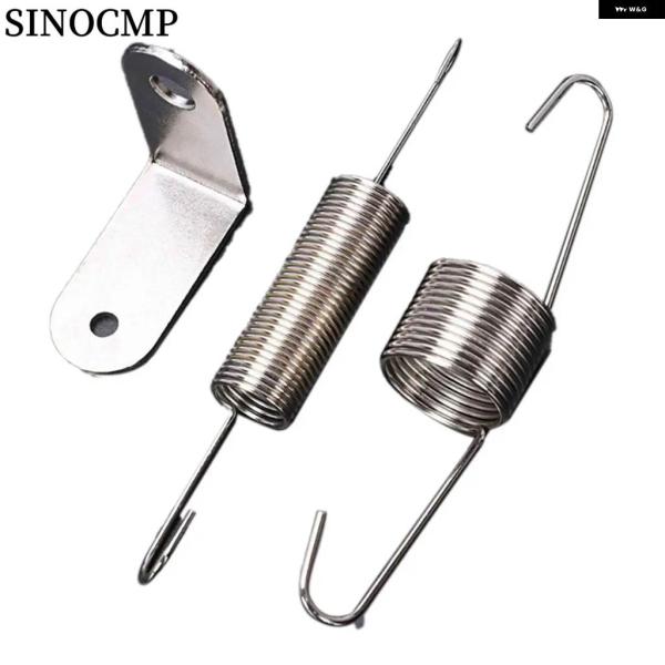 クロームスロットルリターン スプリング ブラケット ダブル スプリング SBC BBC 302 350自動車交換部品摩耗部品 カスタム パーツ アクセサリーHigh-concerned chemical:NoneModel Name:For...