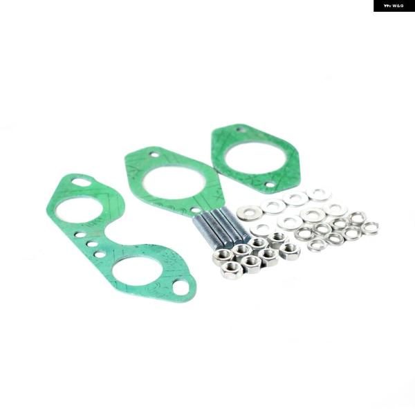 SHERRYBERG インテーク マニホールド キット VW ポルシェ タイプ4 T4 ウェーバー 914 IDF キャブレター マニホールド ガスケット スタッドナットキット カスタム パーツ アクセサリーHigh-concerned c...