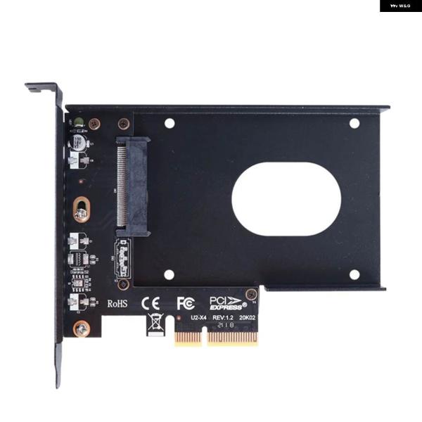 U2X4PC IE 4.0 X4 U.2 アダプタカード SFF-8639 U.2 コンピュータハードウェアアクセサリ PM983 カスタム パーツ アクセサリーHigh-concerned chemical:NoneOrigin:Main...