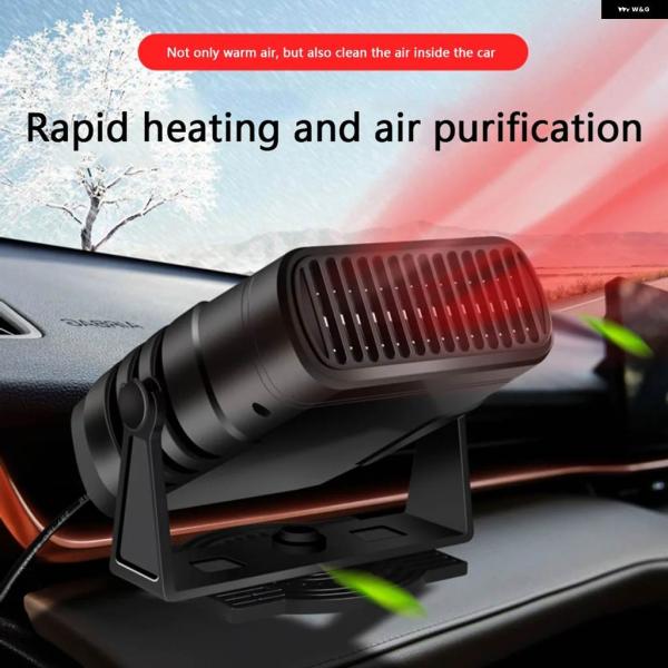 電気自動車ヒーターエアクーラーファン 12V/24V 360度回転式電気ヒーターファン 自動 フロントガラス デフロスター 曇り止めデミスター カスタム パーツ アクセサリーHigh-concerned chemical:NoneSpeci...