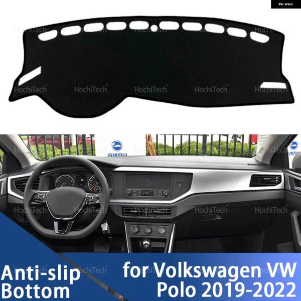 ダッシュボード カバー VOLKSWAGEN VW POLO BZ AW AW1 MK6 2019-2022 ダッシュボード カバー ダッシュボード マット カーペット パッド サンシェード ケープ クッション カスタム パーツ アクセサリ...