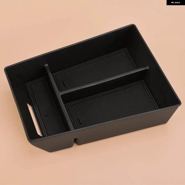 センター コンソール アームレスト 収納 ボックス コンテナ オーガナイザー トレイ クッション 付き BMW X5 X6 X7 G05 G06 G07 2019 2020-2022 LHD カスタム パーツ アクセサリーHigh-conc...