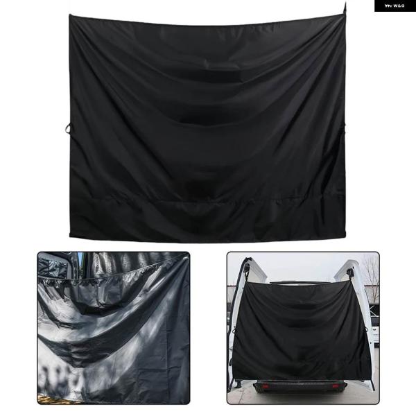 キャンピングカー SUV 防水 カーテン ブラック プライバシーカーテン ビーチ 外出 180CM230CM ダブル層オックス フォード 布 カスタム パーツ アクセサリーHigh-concerned chemical:NoneOrigin...
