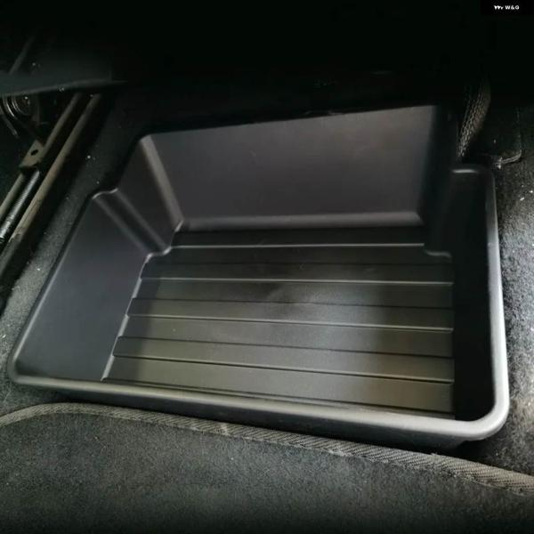 車用シート下 収納 ボックス オーガナイザー VW ティグアン MK2 MK3 パサート B8 ゴルフ 8 大容量 ホルダー ハイゴミ箱 カスタム パーツ アクセサリーHigh-concerned chemical:NoneType:Und...