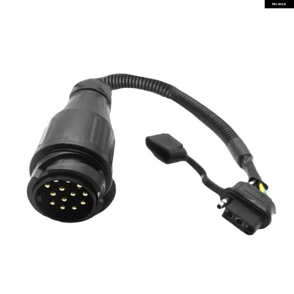トレーラー変換プラグ アダプター EU 13ピン丸型US 4ピンコネクタ RVトレーラー用 カスタム パーツ アクセサリーHigh-concerned chemical:NoneOrigin:Mainland ChinaMaterial:M...