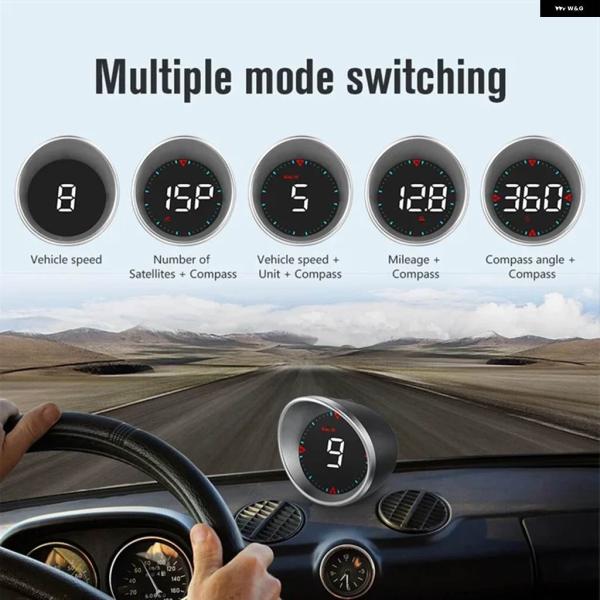 OBDヘッドアップ ディスプレイ 車用多機能スピード メーター 表示スピードランニング距離表示コンパス カスタム パーツ アクセサリーHigh-concerned chemical:NoneOrigin:Mainland ChinaSpec...