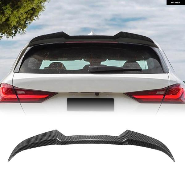 BMW 1シリーズ F40 118I 120I 128TI M135I Mスポーツ 19-24 ハッチバック リア トランク ルーフスポイラー リップウィング テールゲート テールアッパースプリッター カスタム パーツ アクセサリーHigh...