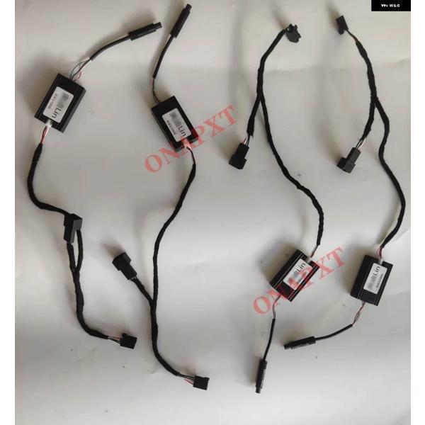 30 色 アウディ A4 A5 S4 S5 B9 2016-2021 ドアハンドル アンビエントライト LED 車用 装飾 ムードランプ カスタム パーツ アクセサリーHigh-concerned chemical:NoneBrand Na...