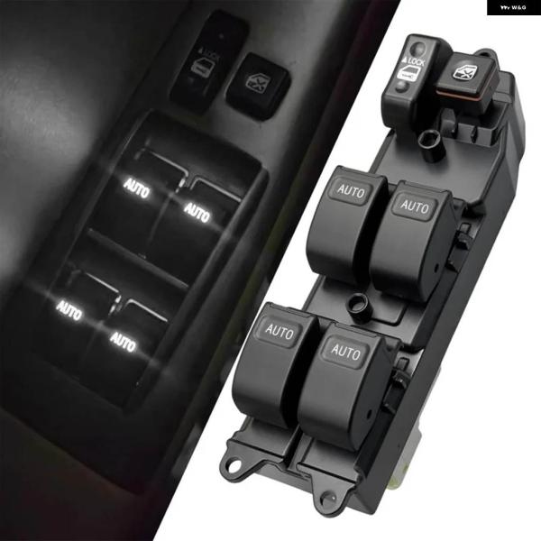 トヨタ 4RUNNER 2003-2009 メインドライブサイドウィンドウスイッチ ボタン LEDイルミネーション オートオンダウン 車内 カスタム パーツ アクセサリーHigh-concerned chemical:NoneItem We...