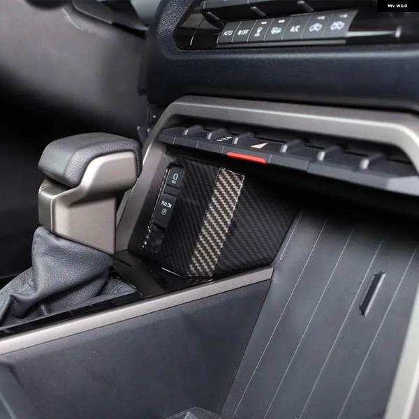 トヨタ TUNDRA/SEQUOIA 2022-2025 ABS カーセントラル コントロール 電子ハンドブレーキ ボタン フレーム 装飾 ステッカー カーアクセサリー カスタム パーツ アクセサリーHigh-concerned chemi...