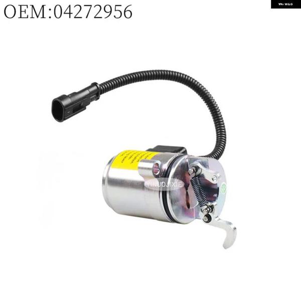 掘削機アクセサリー DEUTZ エンジン BF4M2011/BF4M2012 フレーム アウトスイッチ ソレノイド バルブ 12V/24V 04272956 中国製 カスタム パーツ アクセサリーHigh-concerned chemica...