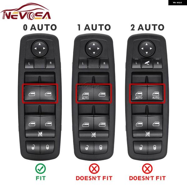 パワーウィンドウスイッチ ジープ チェロキー ダッジ ダート 2013 - 16 クライスラー 200 56046568AC 68271217A 68271203ABHigh-concerned chemical:NoneBrand Nam...